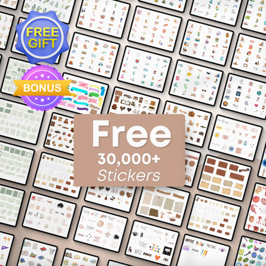 Premium (All-In-One) Digital Planner For 2025, 2026, 2027 & Undated ...