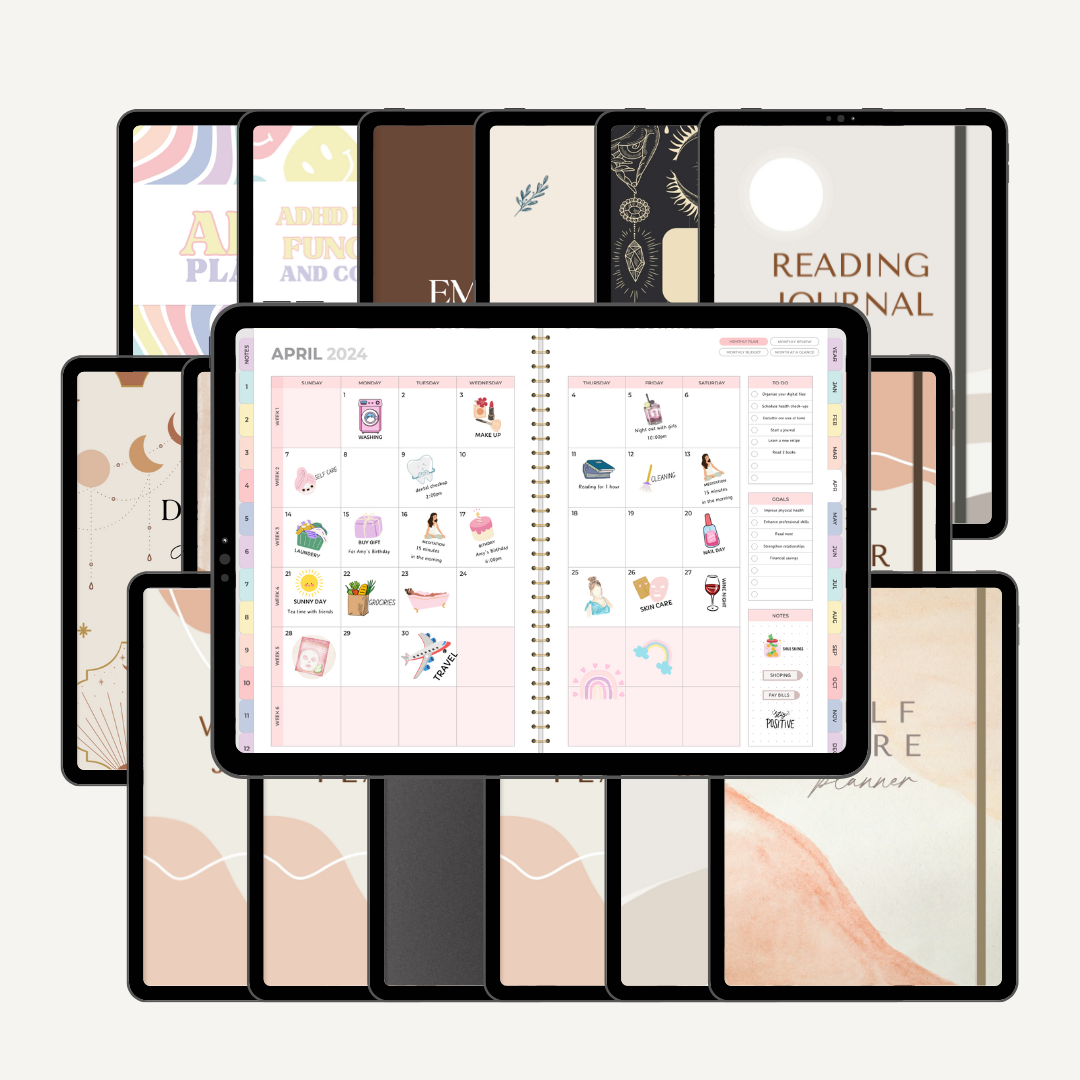 Whole Shop All Digital Planners Bundle – Joy Lights, Illuminate Your Plans